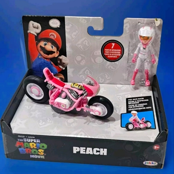 Jakks Pacific | Toys | Super Mario Bros Movie Princess Peach Figure ...